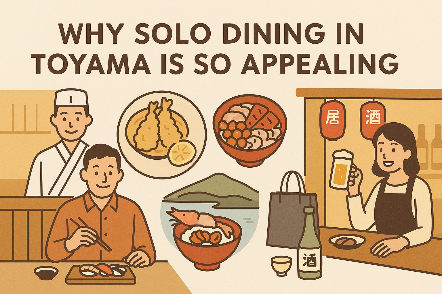 Solo Dining in Toyama: Where to Enjoy a Delicious Dinner Alone
