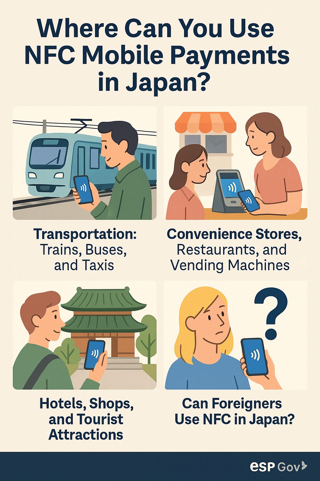 5 Easy NFC Mobile Payment Types You Can Use in Japan Today - Kuokoaday: Discover Japan